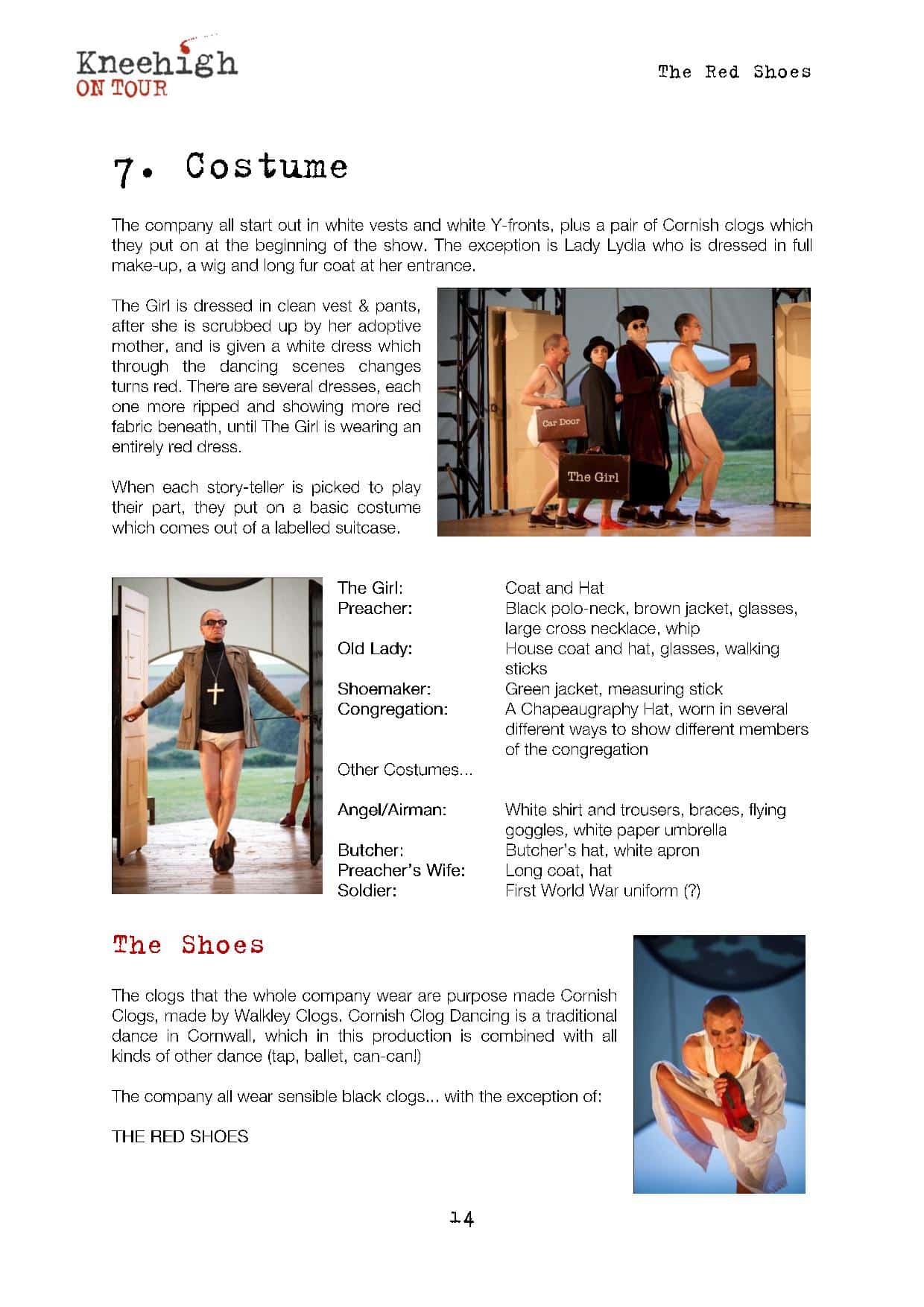 The Red Shoes - Memory Notes for Students - This Is Kneehigh